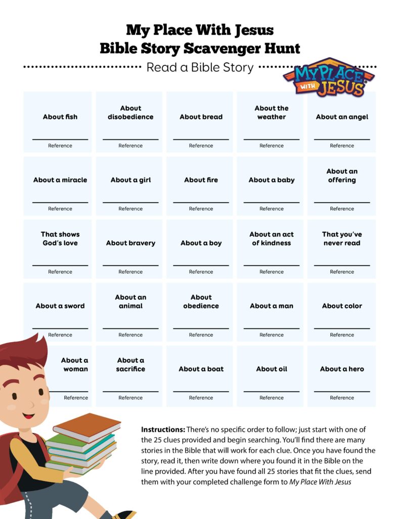 Past Challenges – My Place With Jesus