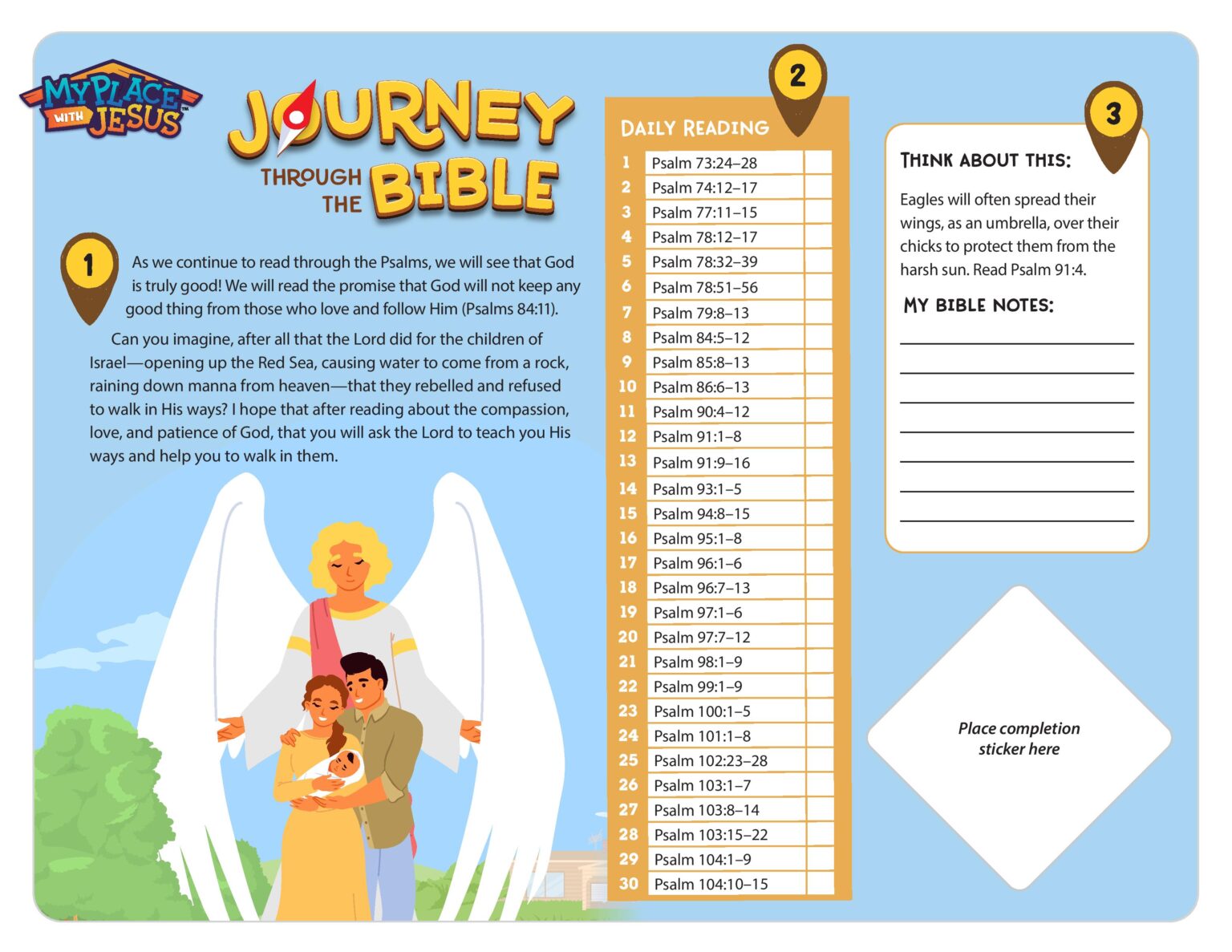 Journey Through the Bible #36 Old Testament 3 – My Place With Jesus