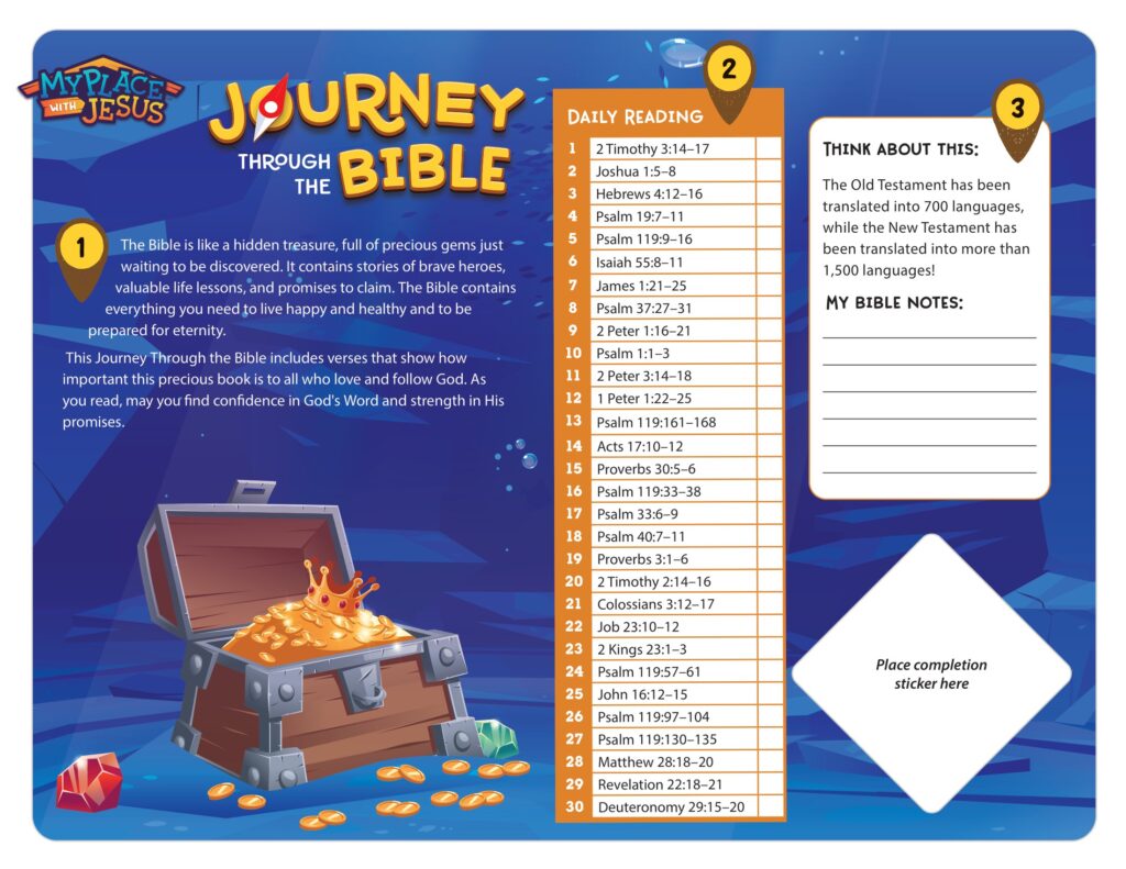 Journey Through the Bible #41 Old Testament 4 – My Place With Jesus